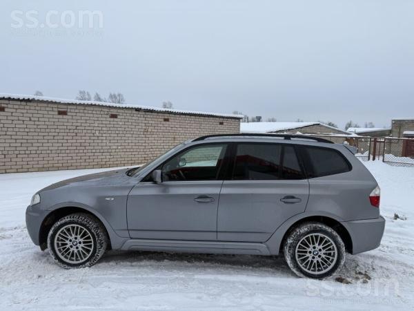 Grey BMW X3 2006 in Rezekne, with an engine capacity of 2.00 L and mileage of 247 thousand km for 5200 €, photo 5 on AUTOMOTO.COM.LV