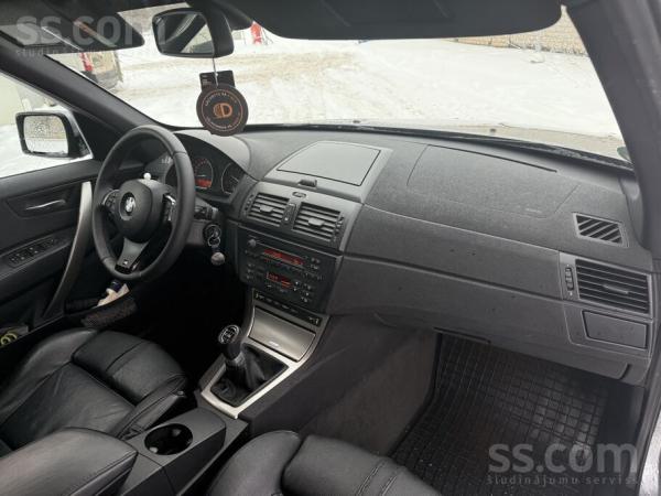 Grey BMW X3 2006 in Rezekne, with an engine capacity of 2.00 L and mileage of 247 thousand km for 5200 €, photo 7 on AUTOMOTO.COM.LV