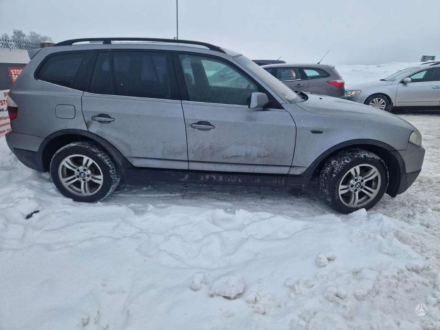 Grey BMW X3 2006 in Plunge, with an engine capacity of 3.00 L and mileage of 246 thousand km for 3150 €, photo 4 on AUTOMOTO.COM.LV