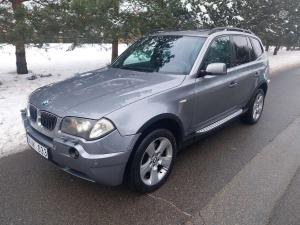 Grey BMW X3 2006 in Siauliai, with an engine capacity of 2.99 L and mileage of 366 thousand km for 3850 €, photo  on AUTOMOTO.COM.LV
