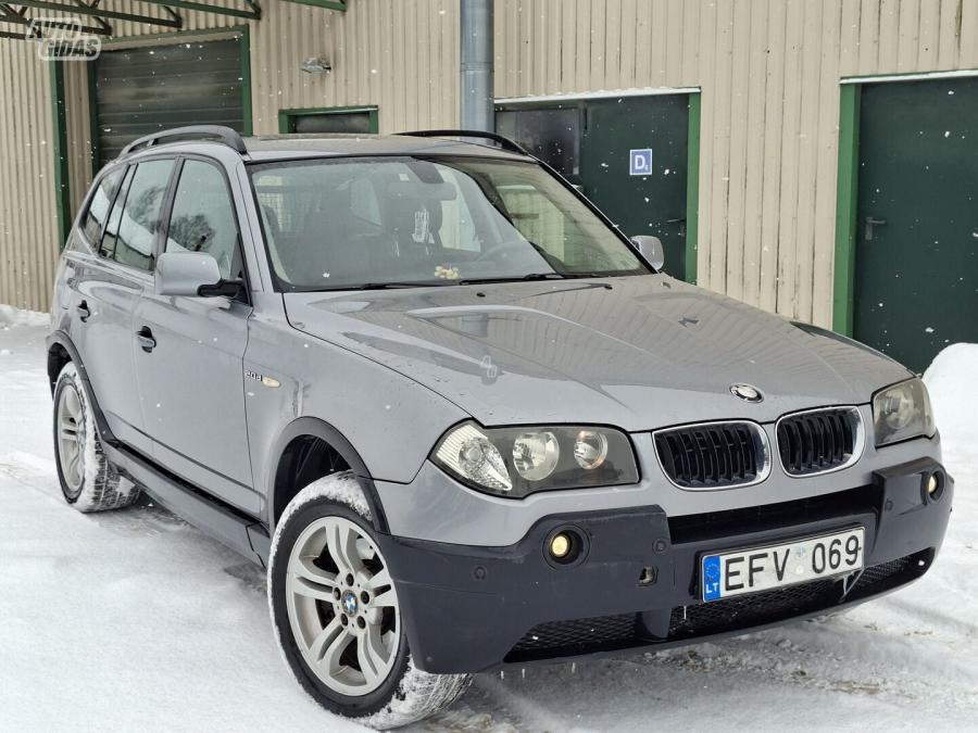 Pelēks BMW X3 2006 Šilutė, ar dzinēja tilpumu 2.00 L un nobraukumu 400 tūkst. km par 3000 €, foto 1 vietnē AUTOMOTO.COM.LV