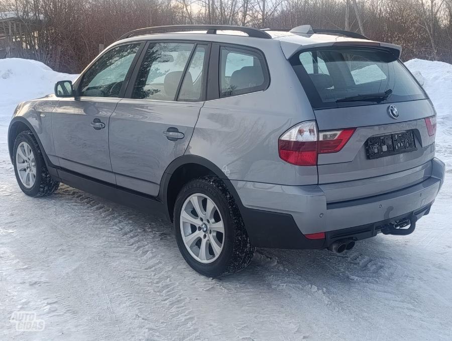 Grey BMW X3 2006 in Kretinga, with an engine capacity of 3.00 L and mileage of 369 thousand km for 4250 €, photo 4 on AUTOMOTO.COM.LV