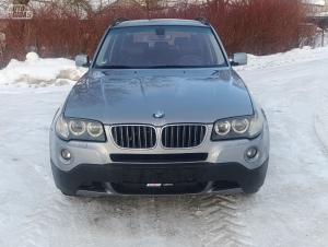 Grey BMW X3 2006 in Kretinga, with an engine capacity of 3.00 L and mileage of 369 thousand km for 4250 €, photo 7 on AUTOMOTO.COM.LV