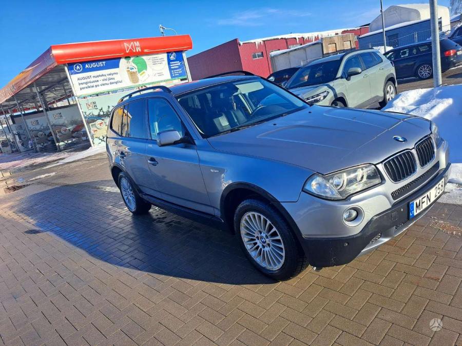 Grey BMW X3 2006 in Telschi, with an engine capacity of 2.00 L and mileage of 308 thousand km for 4000 €, photo 2 on AUTOMOTO.COM.LV