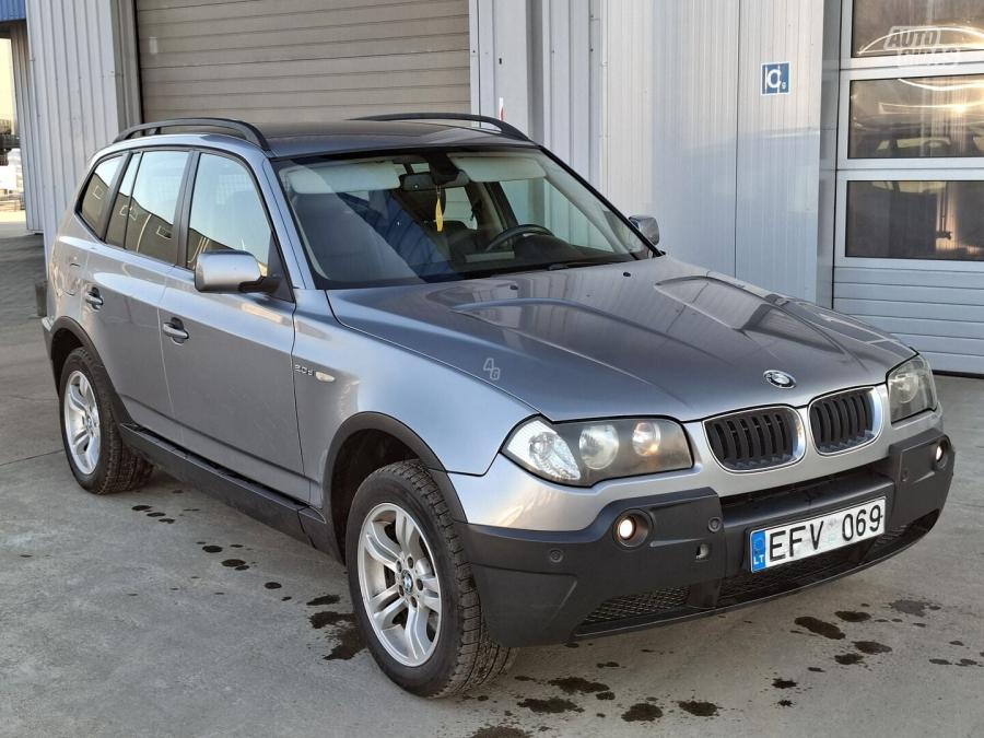 Grey BMW X3 2006 in Silute, with an engine capacity of 2.00 L and mileage of 400 thousand km for 2650 €, photo 1 on AUTOMOTO.COM.LV