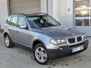 Grey BMW X3 2006 in Silute, with an engine capacity of 2.00 L and mileage of 400 thousand km for 2650 €, photo 5 on AUTOMOTO.COM.LV