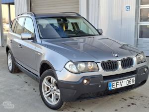 Grey BMW X3 2006 in Silute, with an engine capacity of 2.00 L and mileage of 400 thousand km for 2650 €, photo 9 on AUTOMOTO.COM.LV