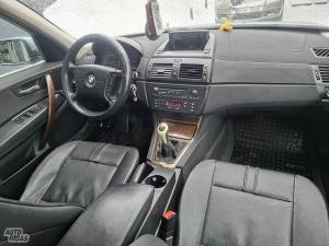 Grey BMW X3 2006 in Silute, with an engine capacity of 2.00 L and mileage of 400 thousand km for 2650 €, photo 14 on AUTOMOTO.COM.LV