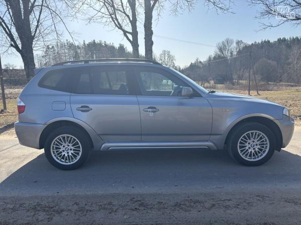 Grey BMW X3 2006 in Varena, with an engine capacity of 3.00 L and mileage of 273 thousand km for 4950 €, photo 5 on AUTOMOTO.COM.LV