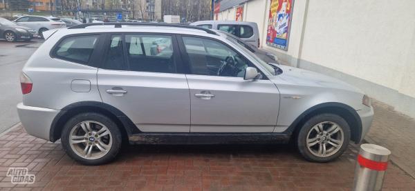 Pelēks BMW X3 2006 Viļņa, ar dzinēja tilpumu 3.00 L un nobraukumu 430 tūkst. km par 3000 €, foto 2 vietnē AUTOMOTO.COM.LV