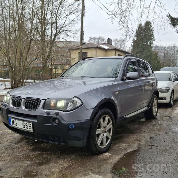 Pelēks BMW X3 2006 Rīga, ar dzinēja tilpumu 3.00 L un nobraukumu 321 tūkst. km par 3500 €, foto 1 vietnē AUTOMOTO.COM.LV