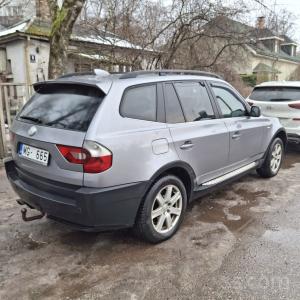 Pelēks BMW X3 2006 Rīga, ar dzinēja tilpumu 3.00 L un nobraukumu 321 tūkst. km par 3500 €, foto 4 vietnē AUTOMOTO.COM.LV