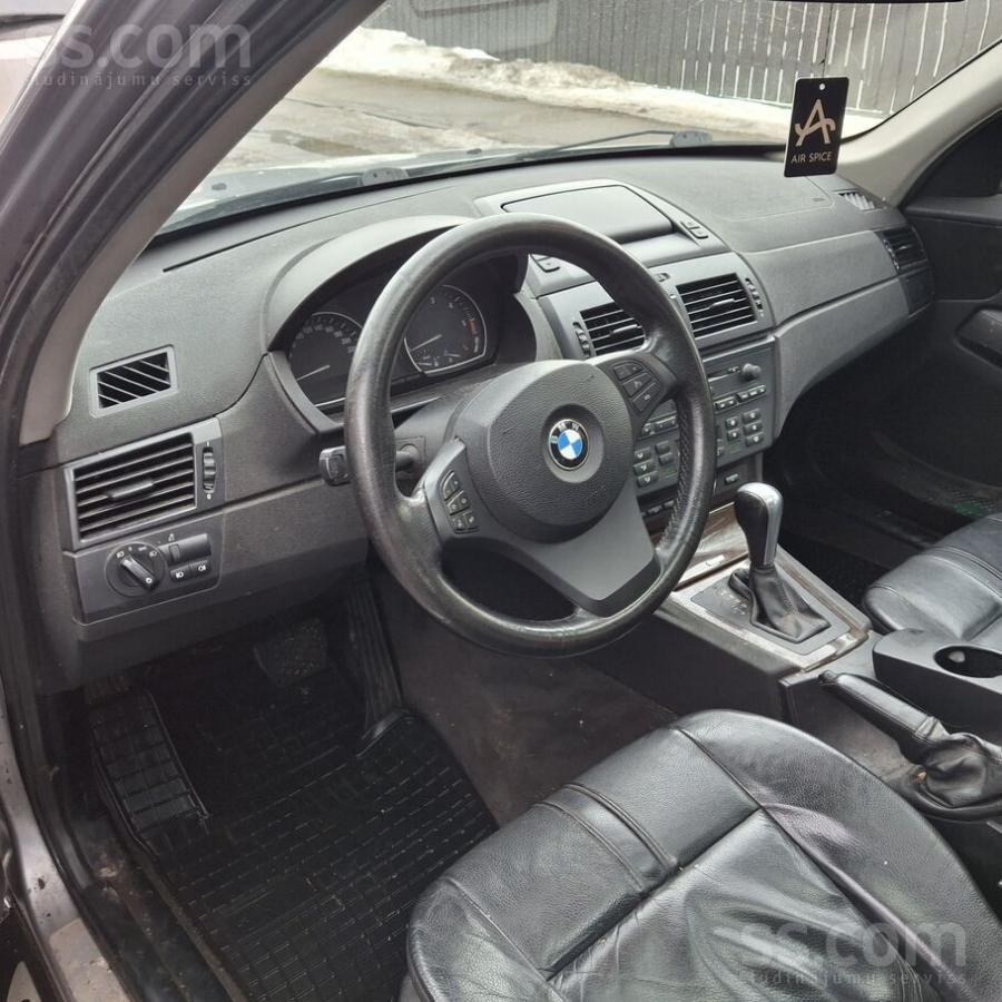Pelēks BMW X3 2006 Rīga, ar dzinēja tilpumu 3.00 L un nobraukumu 321 tūkst. km par 3500 €, foto 5 vietnē AUTOMOTO.COM.LV