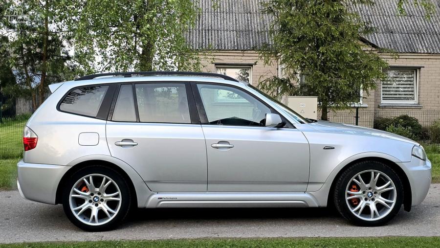 Pelēks BMW X3 2006 Marijampole, ar dzinēja tilpumu 3.00 L un nobraukumu 371 tūkst. km par 3350 €, foto 8 vietnē AUTOMOTO.COM.LV
