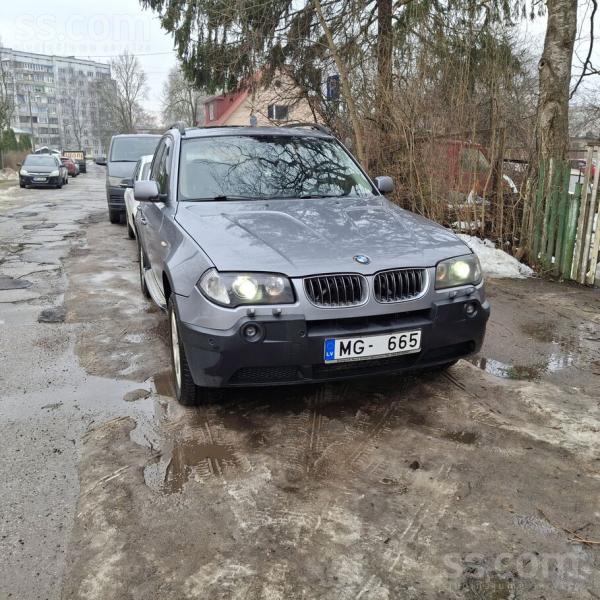 Pelēks BMW X3 2006 Rīga, ar dzinēja tilpumu 3.00 L un nobraukumu 310 tūkst. km par 3200 €, foto 3 vietnē AUTOMOTO.COM.LV
