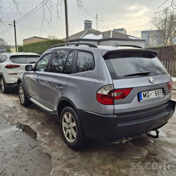 Pelēks BMW X3 2006 Rīga, ar dzinēja tilpumu 3.00 L un nobraukumu 310 tūkst. km par 3200 €, foto 4 vietnē AUTOMOTO.COM.LV