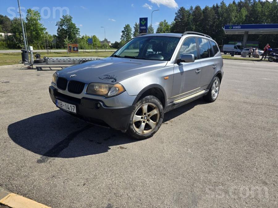 Pelēks BMW X3 2006 Rīga, ar dzinēja tilpumu 2.00 L un nobraukumu 0 tūkst. km par 2600 €, foto 1 vietnē AUTOMOTO.COM.LV