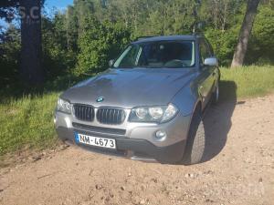 Grey BMW X3 2006 in Cesis, with an engine capacity of 2.00 L and mileage of 320 thousand km for 3700 €, photo  on AUTOMOTO.COM.LV