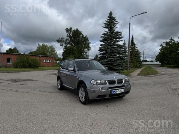 Pelēks BMW X3 2006 Cēsis, ar dzinēja tilpumu 3.00 L un nobraukumu 0 tūkst. km par 4300 €, foto 1 vietnē AUTOMOTO.COM.LV