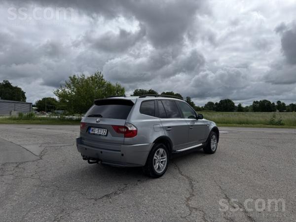 Pelēks BMW X3 2006 Cēsis, ar dzinēja tilpumu 3.00 L un nobraukumu 0 tūkst. km par 4300 €, foto 3 vietnē AUTOMOTO.COM.LV