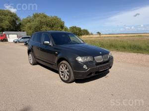 Grey BMW X3 2006 in Liepaja, with an engine capacity of 3.00 L and mileage of 320 thousand km for 3400 €, photo  on AUTOMOTO.COM.LV