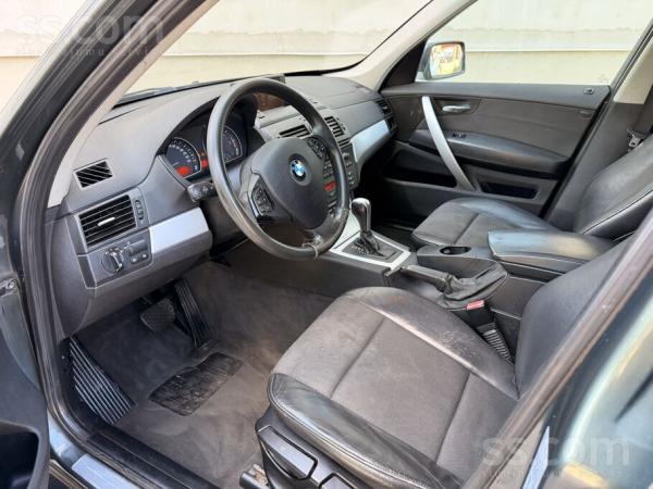 Pelēks BMW X3 2006 Liepāja, ar dzinēja tilpumu 3.00 L un nobraukumu 320 tūkst. km par 3400 €, foto 7 vietnē AUTOMOTO.COM.LV