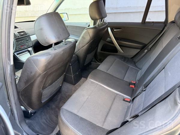 Pelēks BMW X3 2006 Liepāja, ar dzinēja tilpumu 3.00 L un nobraukumu 320 tūkst. km par 3400 €, foto 8 vietnē AUTOMOTO.COM.LV