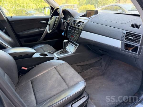Pelēks BMW X3 2006 Liepāja, ar dzinēja tilpumu 3.00 L un nobraukumu 320 tūkst. km par 3400 €, foto 10 vietnē AUTOMOTO.COM.LV