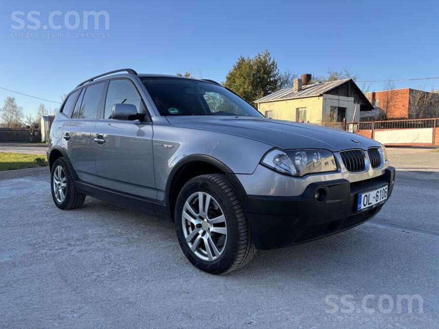 Pelēks BMW X3 2006 Ogre, ar dzinēja tilpumu 3.00 L un nobraukumu 244 tūkst. km par 5390 €, foto 3 vietnē AUTOMOTO.COM.LV