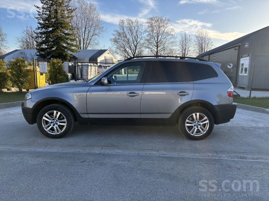 Pelēks BMW X3 2006 Ogre, ar dzinēja tilpumu 3.00 L un nobraukumu 244 tūkst. km par 5390 €, foto 4 vietnē AUTOMOTO.COM.LV