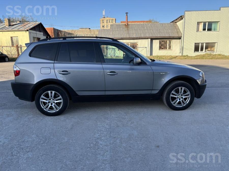 Pelēks BMW X3 2006 Ogre, ar dzinēja tilpumu 3.00 L un nobraukumu 244 tūkst. km par 5390 €, foto 5 vietnē AUTOMOTO.COM.LV