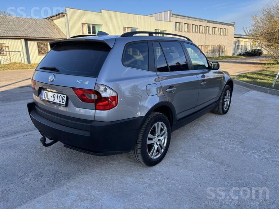 Pelēks BMW X3 2006 Ogre, ar dzinēja tilpumu 3.00 L un nobraukumu 244 tūkst. km par 5390 €, foto 7 vietnē AUTOMOTO.COM.LV