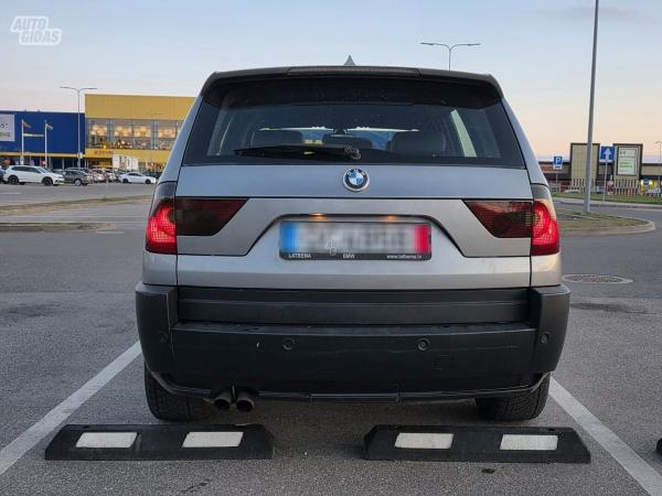 Pelēks BMW X3 2006 Viļņa, ar dzinēja tilpumu 2.50 L un nobraukumu 220 tūkst. km par 4250 €, foto 6 vietnē AUTOMOTO.COM.LV