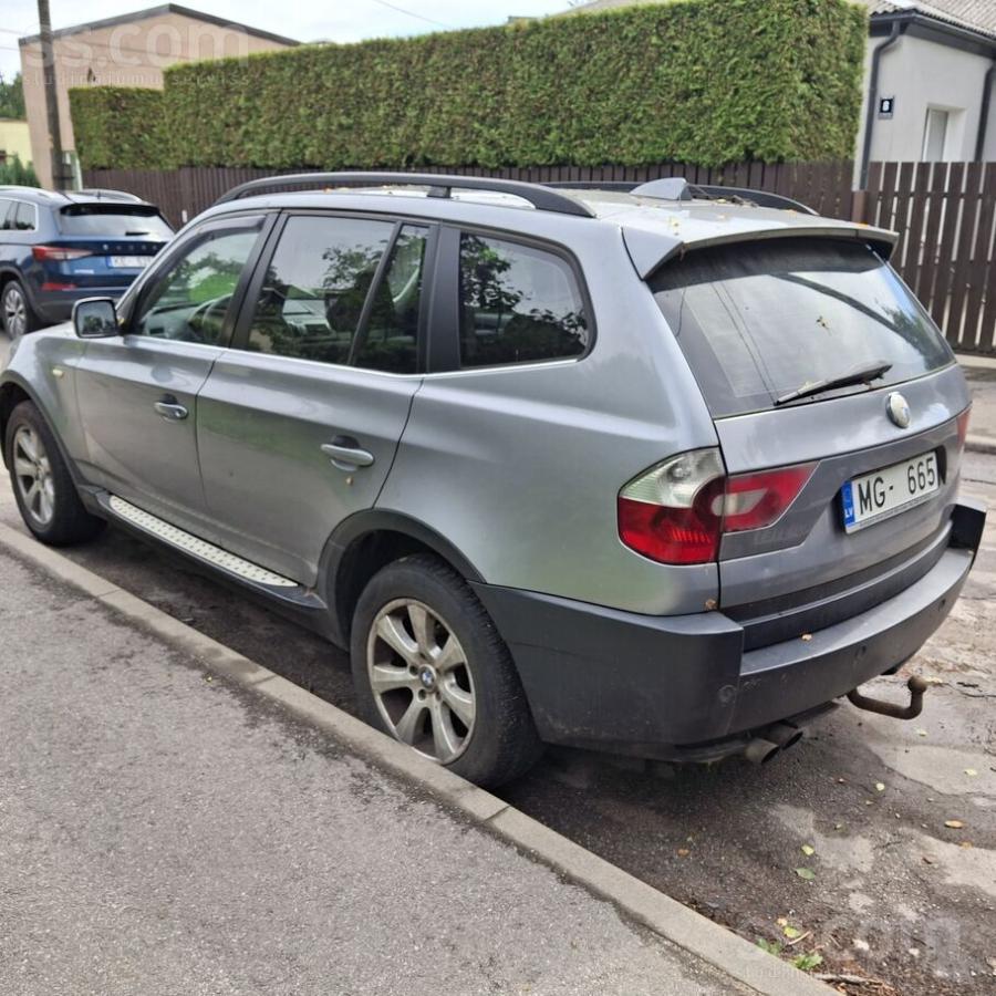 Pelēks BMW X3 2006 Rīga, ar dzinēja tilpumu 3.00 L un nobraukumu 314 tūkst. km par 2700 €, foto 8 vietnē AUTOMOTO.COM.LV