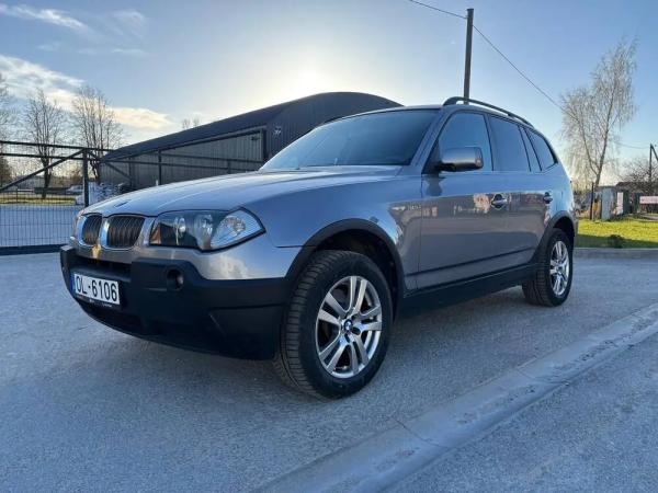 Grey BMW X3 2006 in Ogre, with an engine capacity of 3.00 L and mileage of 244 thousand km for 5550 €, photo 1 on AUTOMOTO.COM.LV