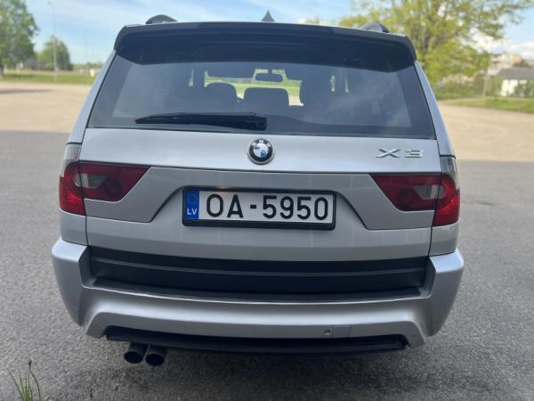 Grey BMW X3 2006 in Riga, with an engine capacity of 3.00 L and mileage of 232 thousand km for 6290 €, photo 7 on AUTOMOTO.COM.LV