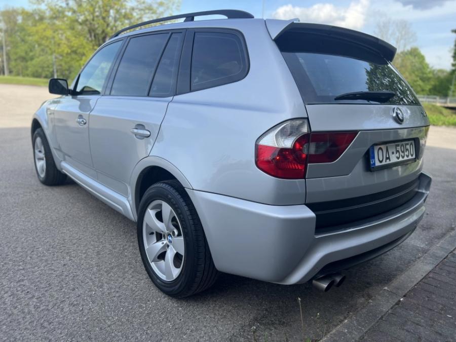 Grey BMW X3 2006 in Riga, with an engine capacity of 3.00 L and mileage of 232 thousand km for 6290 €, photo 9 on AUTOMOTO.COM.LV