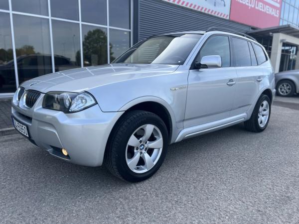 Grey BMW X3 2006 in Riga, with an engine capacity of 3.00 L and mileage of 232 thousand km for 6290 €, photo 10 on AUTOMOTO.COM.LV