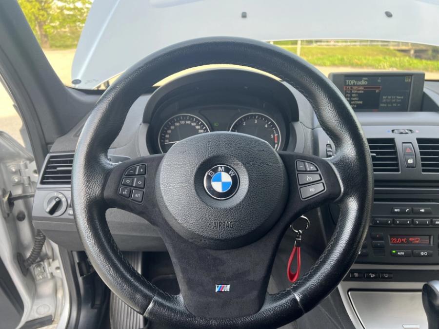 Grey BMW X3 2006 in Riga, with an engine capacity of 3.00 L and mileage of 232 thousand km for 6290 €, photo 29 on AUTOMOTO.COM.LV