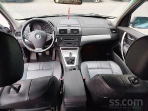 Grey BMW X3 2006 in Riga, with an engine capacity of 2.00 L and mileage of 345 thousand km for 4500 €, photo 6 on AUTOMOTO.COM.LV