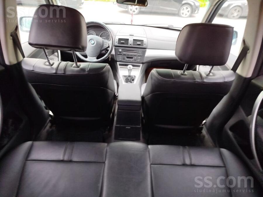 Grey BMW X3 2006 in Riga, with an engine capacity of 2.00 L and mileage of 345 thousand km for 4500 €, photo 7 on AUTOMOTO.COM.LV