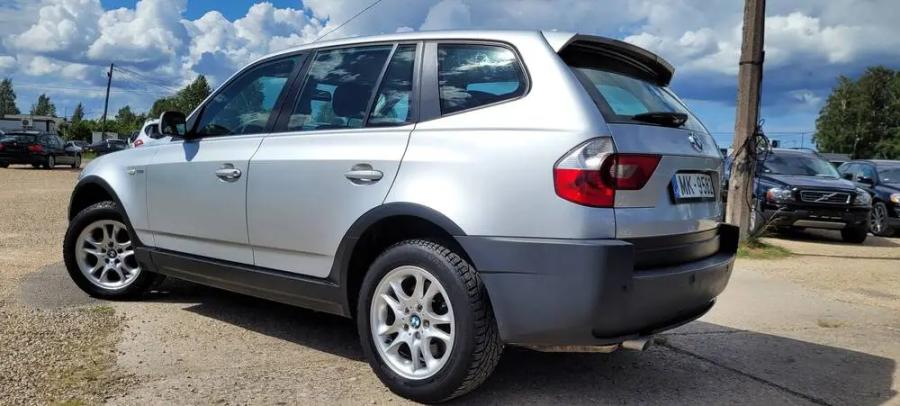 Grey BMW X3 2006 in Riga, with an engine capacity of 2.00 L and mileage of 178 thousand km for 4500 €, photo 4 on AUTOMOTO.COM.LV