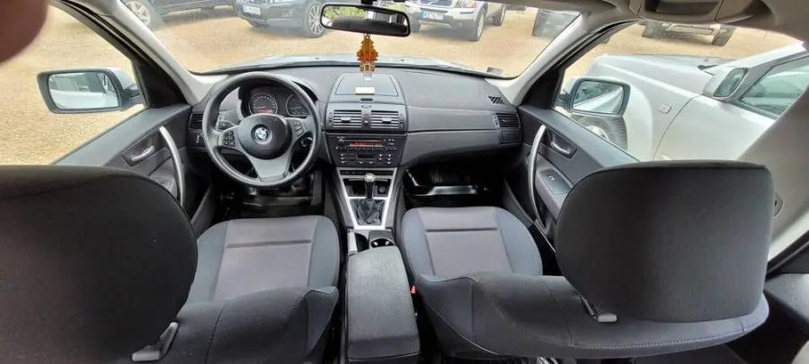 Grey BMW X3 2006 in Riga, with an engine capacity of 2.00 L and mileage of 178 thousand km for 4500 €, photo 9 on AUTOMOTO.COM.LV
