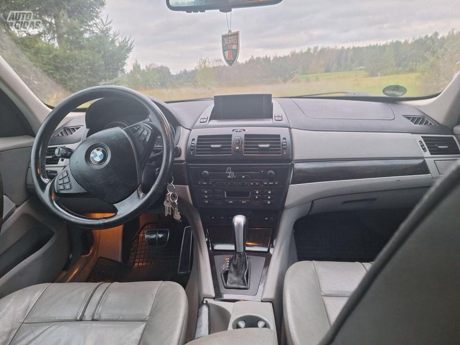 Pelēks BMW X3 2006 Utena, ar dzinēja tilpumu 3.00 L un nobraukumu 376 tūkst. km par 3500 €, foto 4 vietnē AUTOMOTO.COM.LV