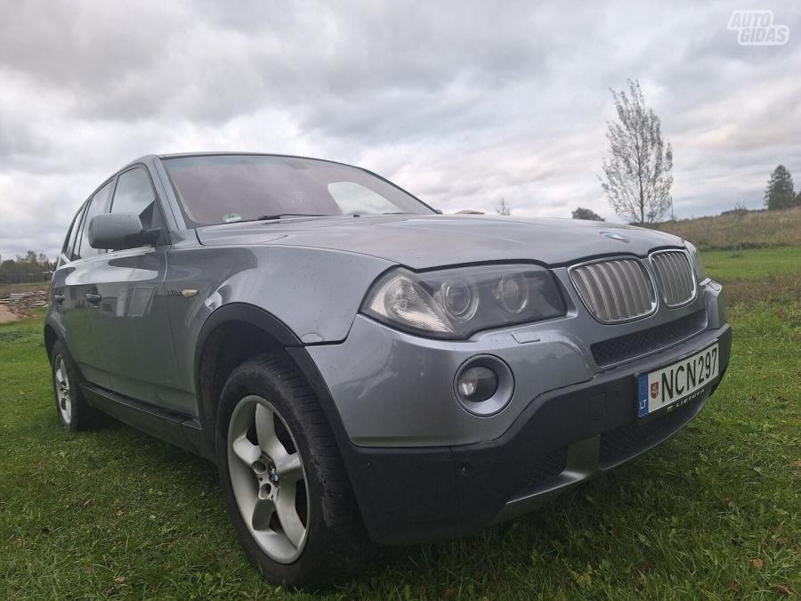 Pelēks BMW X3 2006 Utena, ar dzinēja tilpumu 3.00 L un nobraukumu 376 tūkst. km par 3500 €, foto 7 vietnē AUTOMOTO.COM.LV