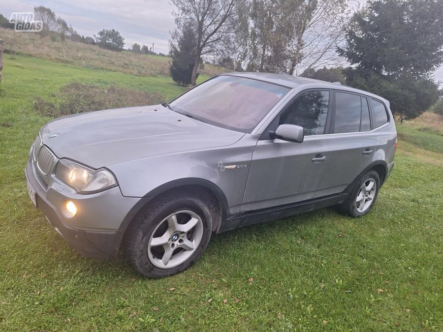 Pelēks BMW X3 2006 Utena, ar dzinēja tilpumu 3.00 L un nobraukumu 376 tūkst. km par 3500 €, foto 8 vietnē AUTOMOTO.COM.LV