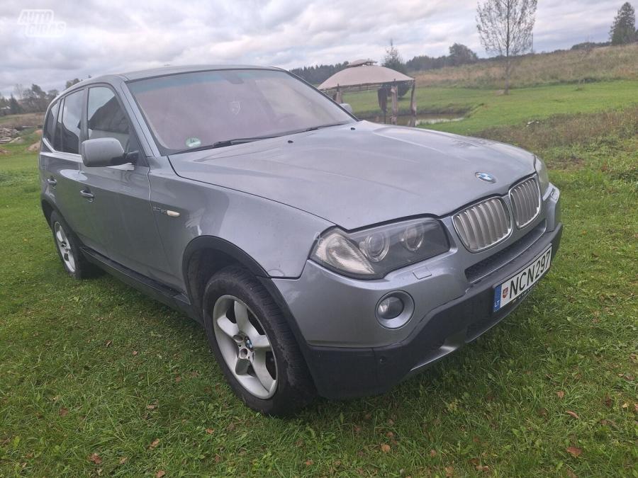 Pelēks BMW X3 2006 Utena, ar dzinēja tilpumu 3.00 L un nobraukumu 376 tūkst. km par 3500 €, foto 13 vietnē AUTOMOTO.COM.LV