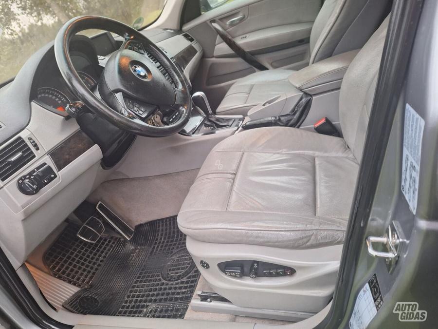 Pelēks BMW X3 2006 Utena, ar dzinēja tilpumu 3.00 L un nobraukumu 376 tūkst. km par 3500 €, foto 15 vietnē AUTOMOTO.COM.LV