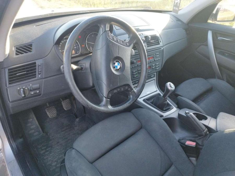 Pelēks BMW X3 2006 Kėdainiai, ar dzinēja tilpumu 2.00 L un nobraukumu 2920 tūkst. km par 4550 €, foto 5 vietnē AUTOMOTO.COM.LV