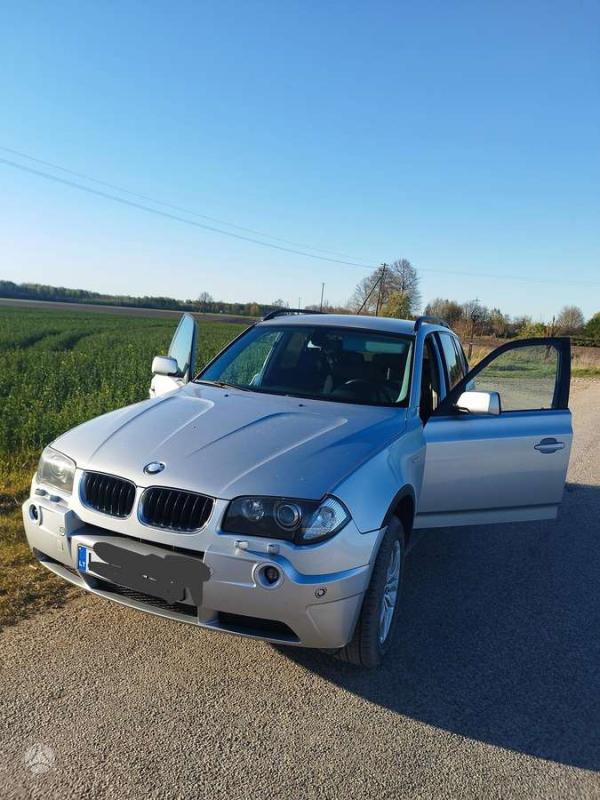 Pelēks BMW X3 2006 Kėdainiai, ar dzinēja tilpumu 2.00 L un nobraukumu 2920 tūkst. km par 4550 €, foto 7 vietnē AUTOMOTO.COM.LV